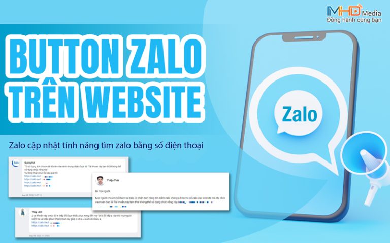 Lỗi click vào button zalo trên website - Zalo cập nhật tính năng tìm zalo bằng số điện thoại ...